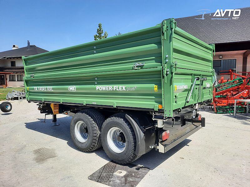 Tandem prikolica s prekucnim kesonom BRANTNER TA 14045 XXL