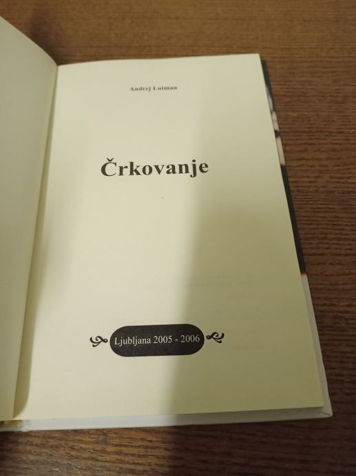 ANDREJ LUTMAN ČRKOVANJE