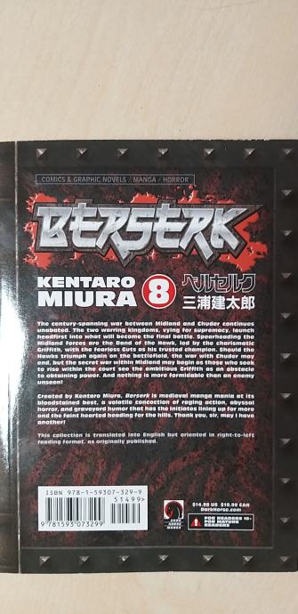 BERSERK VOL.7/ VOL.8