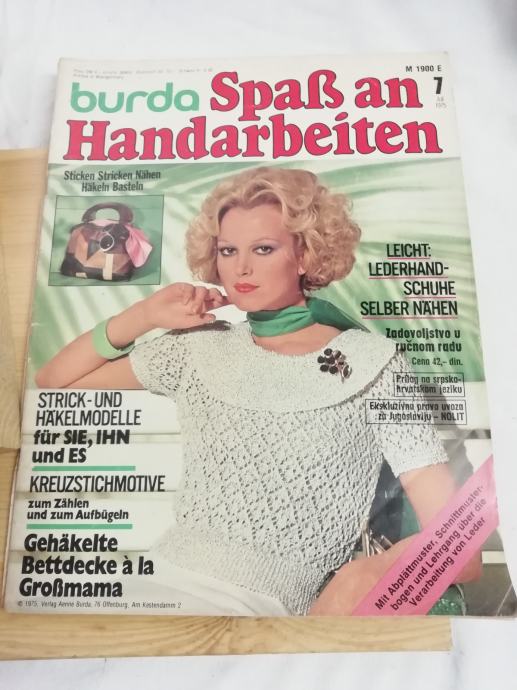 BURDA ročna dela 1975