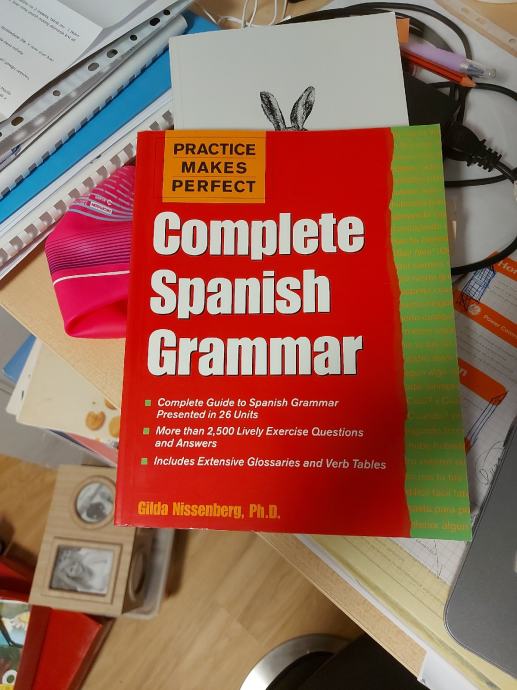 Complete Spanish Grammar - delovni zvezek