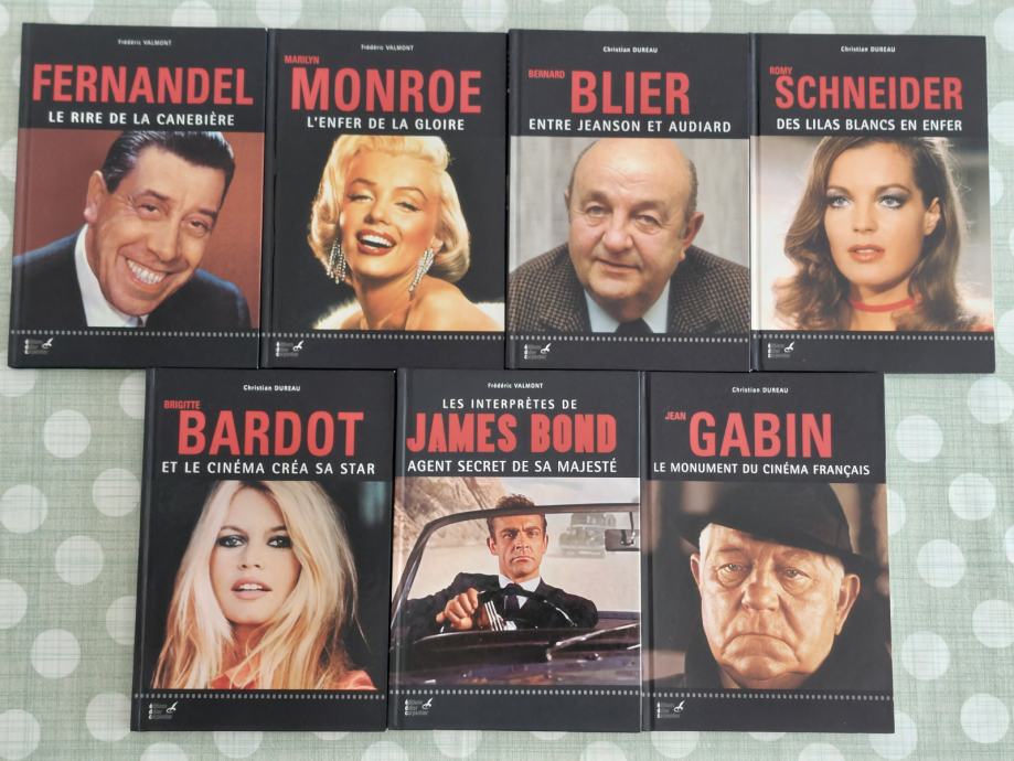 FRANCOSKE KNJIGE,MARILYN MONROE,BRIGITTE BARDOT,JAMES BOND,FRANCOŠČINA