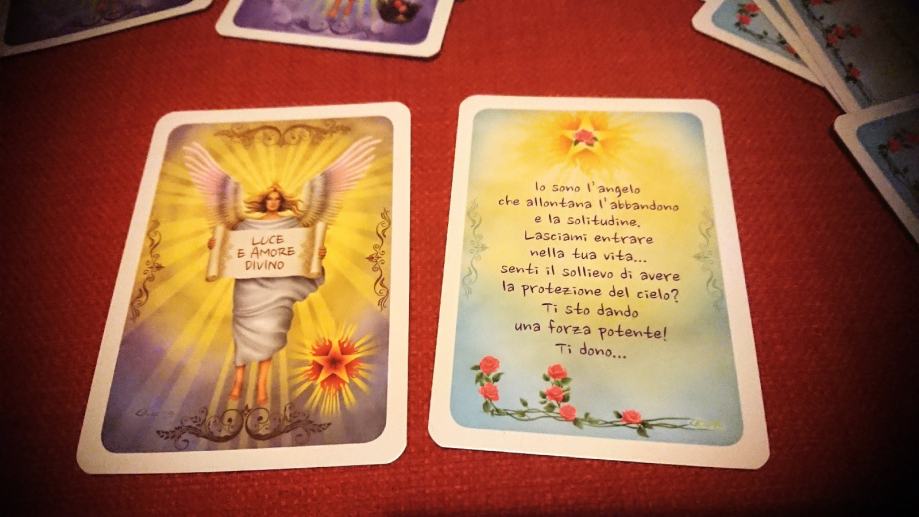 Giocando con gli Angeli Knjiga + karte