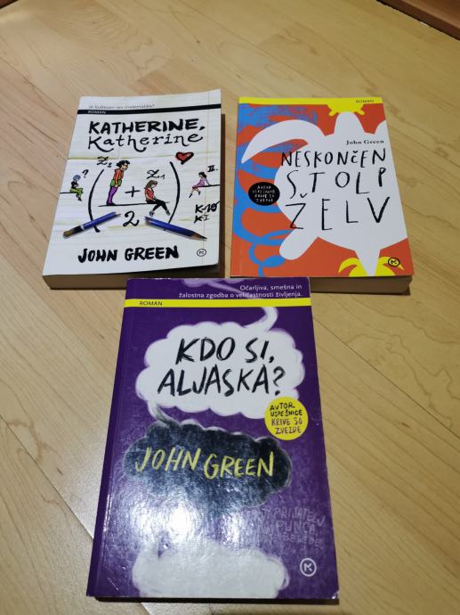 John Green - Neskončen stolp želv, kdo si aljaska, Katherine