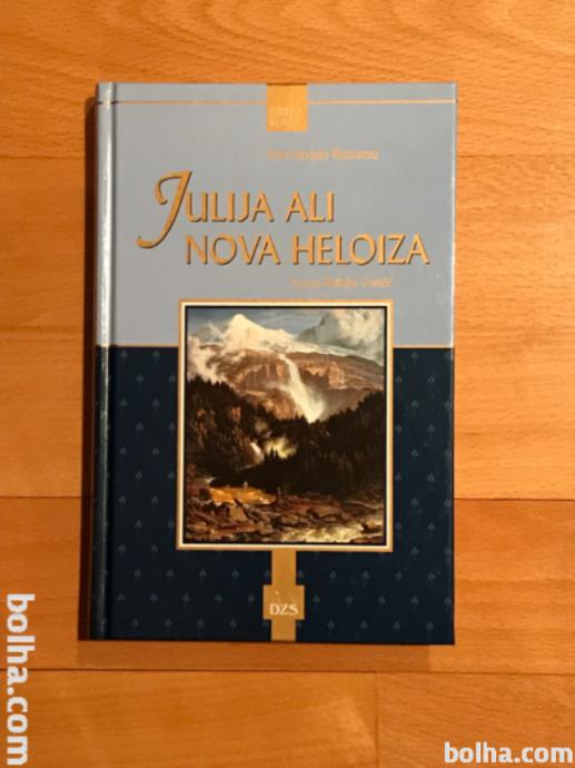 Julija ali Nova Heloiza, J.J. Rousseau - nova