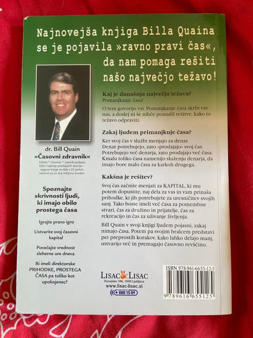 KAKO PREMAGATI ČASOVNO REVŠČINO, Bill Quain