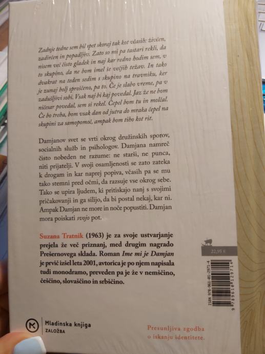 Knjiga Ime mi je Damjan