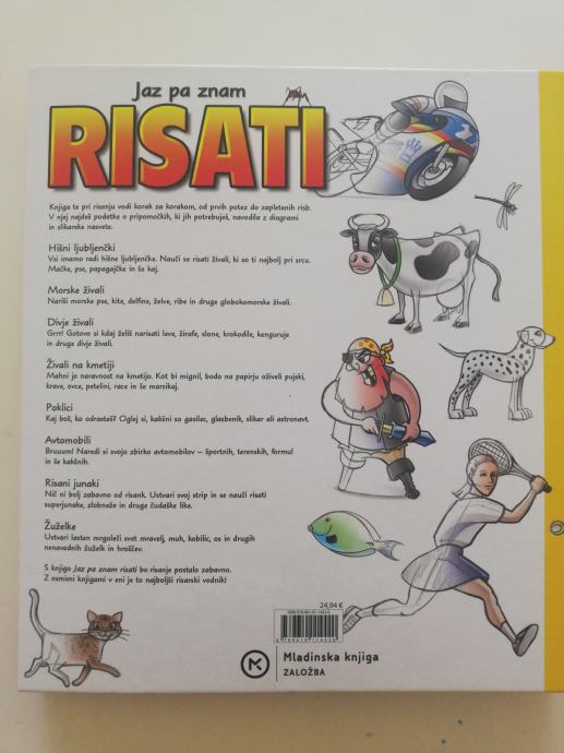 Knjiga Jaz pa znam risati