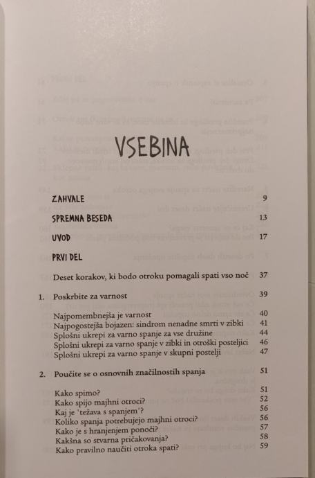knjiga: Otroško spanje brez joka v sanje,227 str, Elizabeth Pantley
