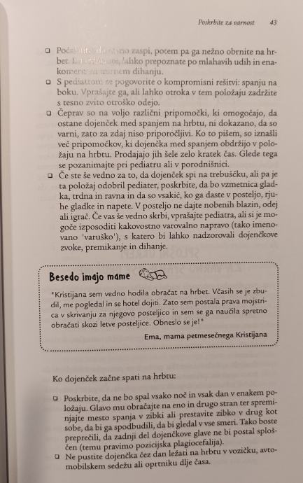 knjiga: Otroško spanje brez joka v sanje,227 str, Elizabeth Pantley