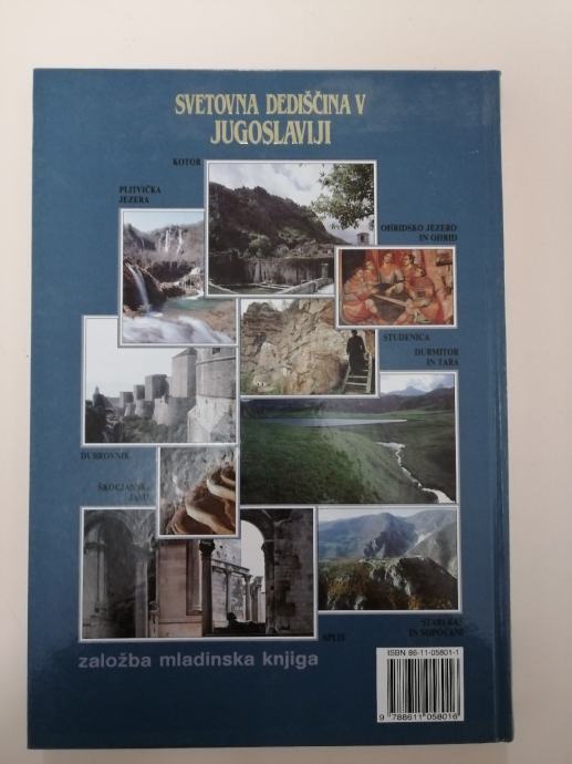 Knjiga Svetovna dediščina v Jugoslaviji