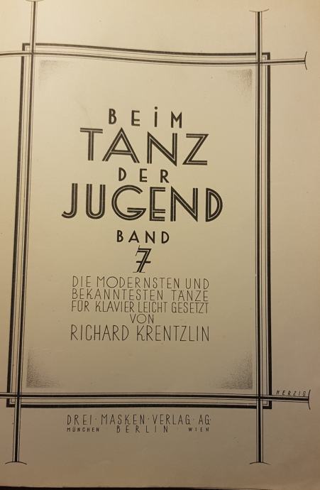 NOTE-GLASBENE , PLES MLADIH BAND