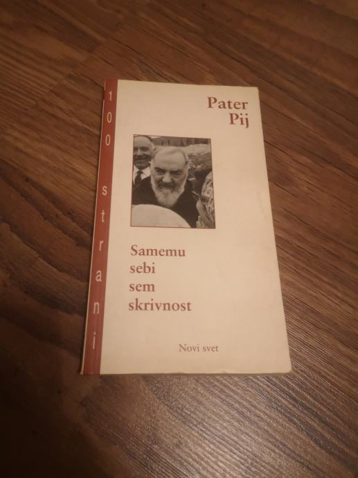 Samemu sebi sem skrivnost - Pater Pij