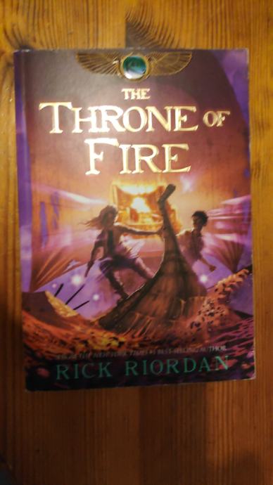 The Kane Chronicles (Rick Riordan), angleške knjige