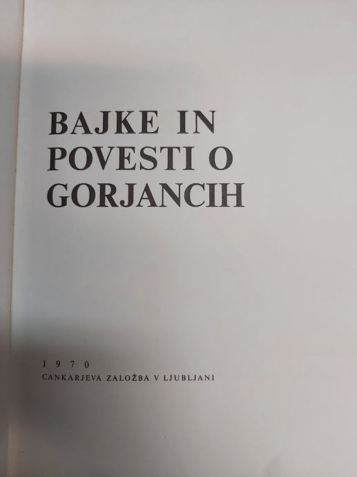 TRDINA BAJKE IN POVESTI O GORJANCIH, SLIKAR BORIS KOBE