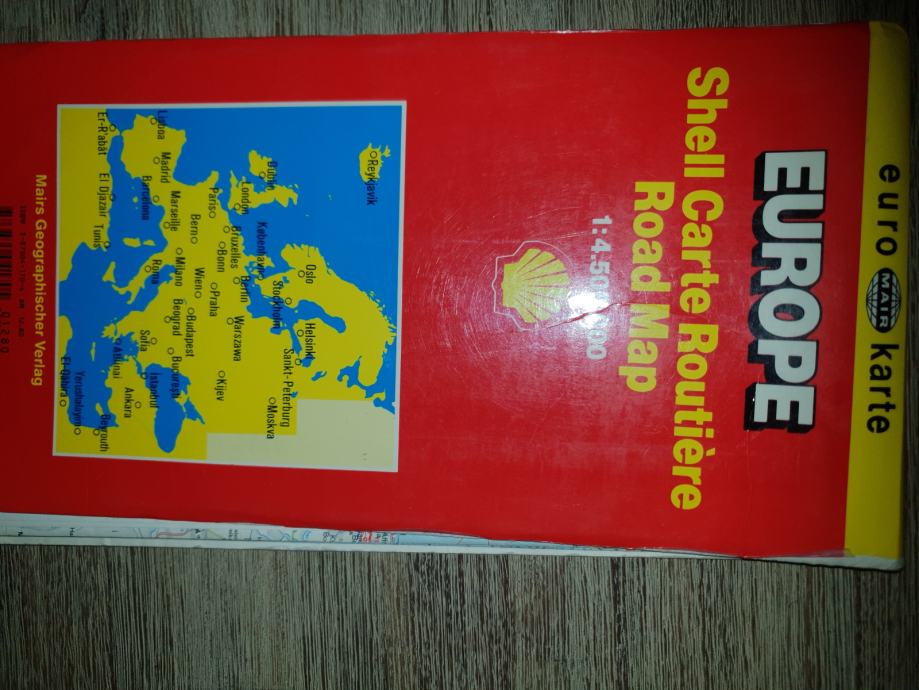 Zemljevid, avtokarta, karta