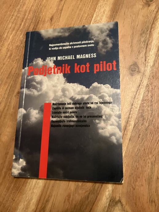 Knjiga Podjetnik kot pilot, John Michael Magness