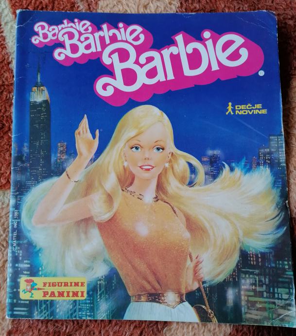 Album Barbie Figurine Panini Dečje novine