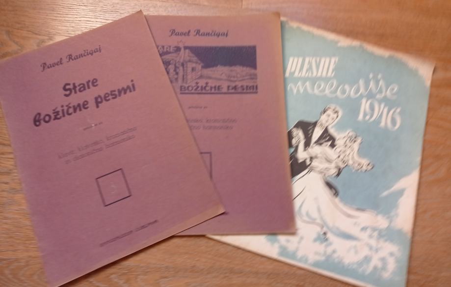 Glasbene note, Plesne melodije 1946 in božične pesmi.
