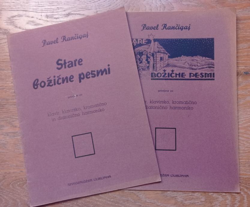 Glasbene note, Plesne melodije 1946 in božične pesmi.
