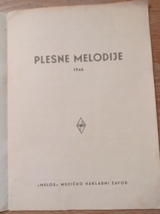 Glasbene note, Plesne melodije 1946 in božične pesmi.