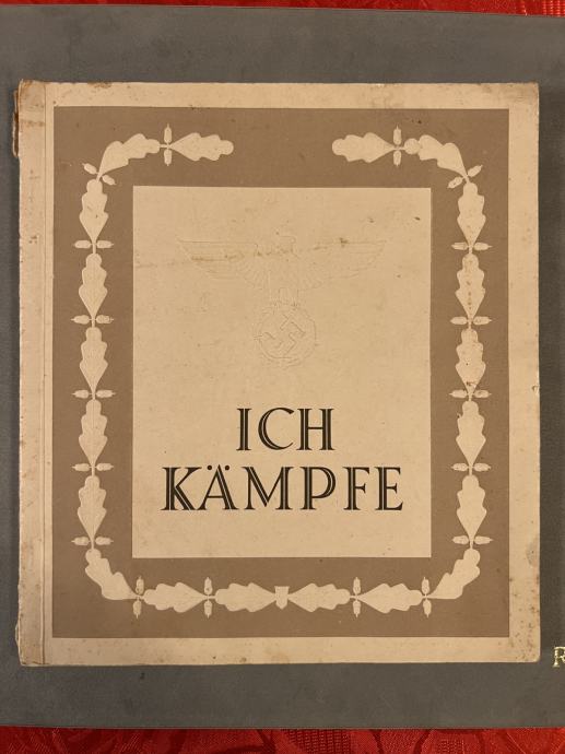 ICH KAMPFE - IZJEMNO REDKA KNJIGA NACISTIČNE NEMČIJE