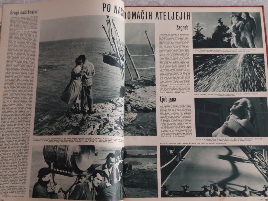 STARA VELIKA KNJIGA FILM,1954-55,STARI FILMI,IGRALCI,FOTOGRAFIJE,VESNA