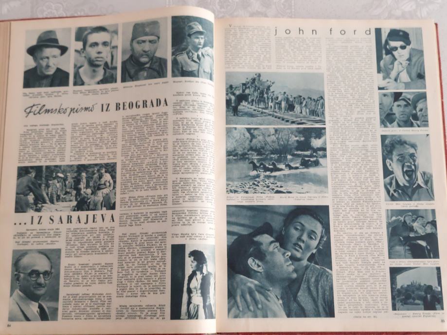 STARA VELIKA KNJIGA FILM,1954-55,STARI FILMI,IGRALCI,FOTOGRAFIJE,VESNA