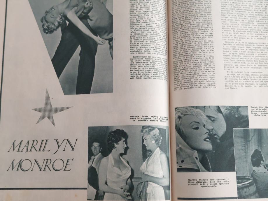 STARA VELIKA KNJIGA FILM,1954-55,STARI FILMI,IGRALCI,FOTOGRAFIJE,VESNA