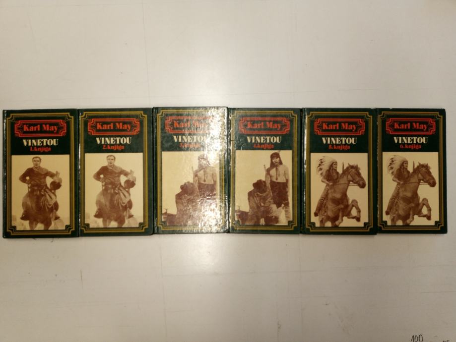 Karl May VINETOU 1-6 KNJIGA