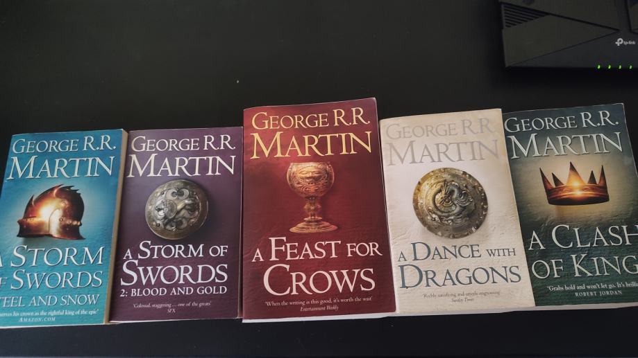 Zbirka Game of Thrones (Igra prestolov) - George R.R. Martin