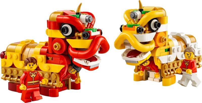 80117 - Good Fortune + 40915 Lion Dance: Chinese New Year: Lego Kocke