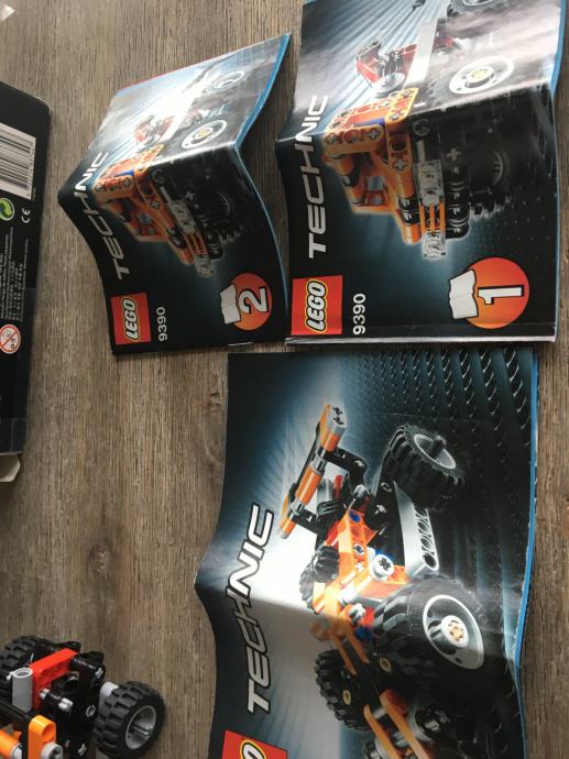 9390 Lego Technic: Vlecni tovornjak 2in1
