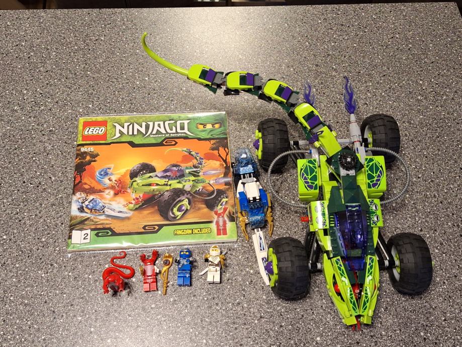 9445 - Fangpyre Truck Ambush Ninjago Rise of the Snakes Lego Kocke
