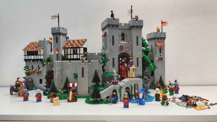 Grad Levjih vitezov - LEGO Kompatibilne kocke