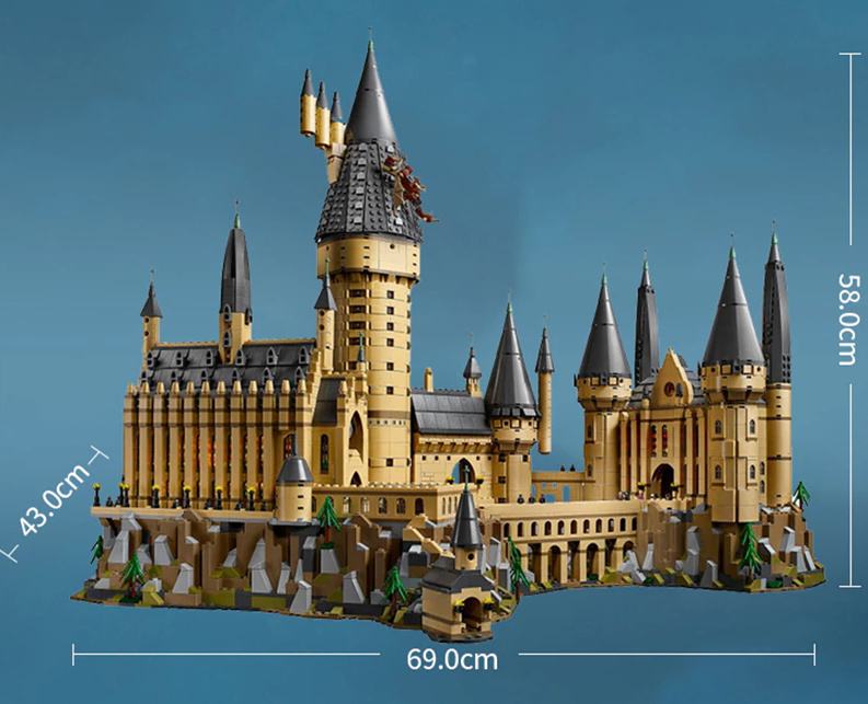 Harry Potter kocke, grad Bradavičarka (Hogwarts castle)