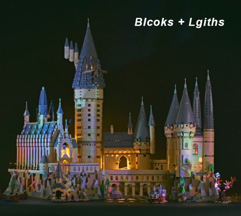 Harry Potter kocke, grad Bradavičarka (Hogwarts castle)
