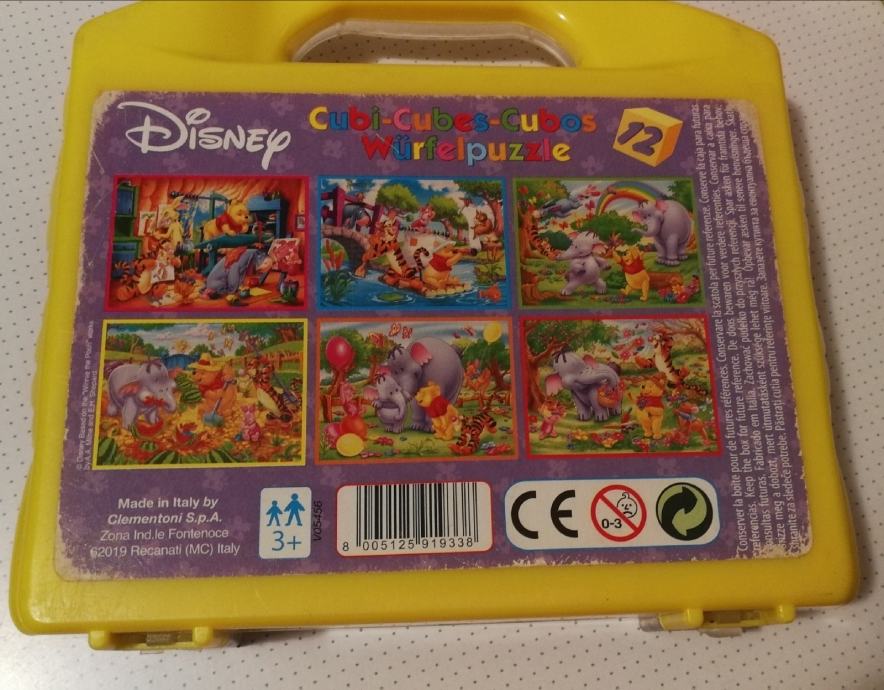 kocke clementoni, Disney, Medo Pu