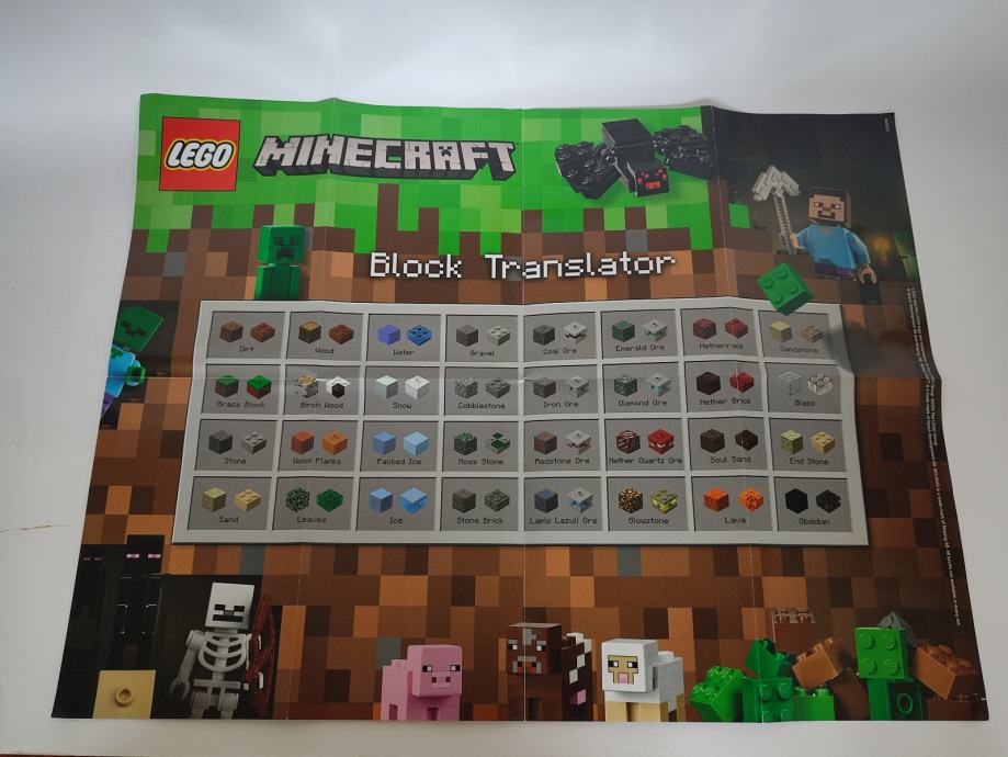 LEGO 21116 Minecraft Crafting Box (2014)