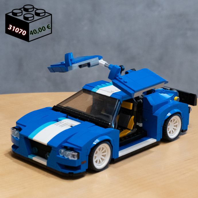 LEGO 3 in 1 - 31070 Turbo Track Racer