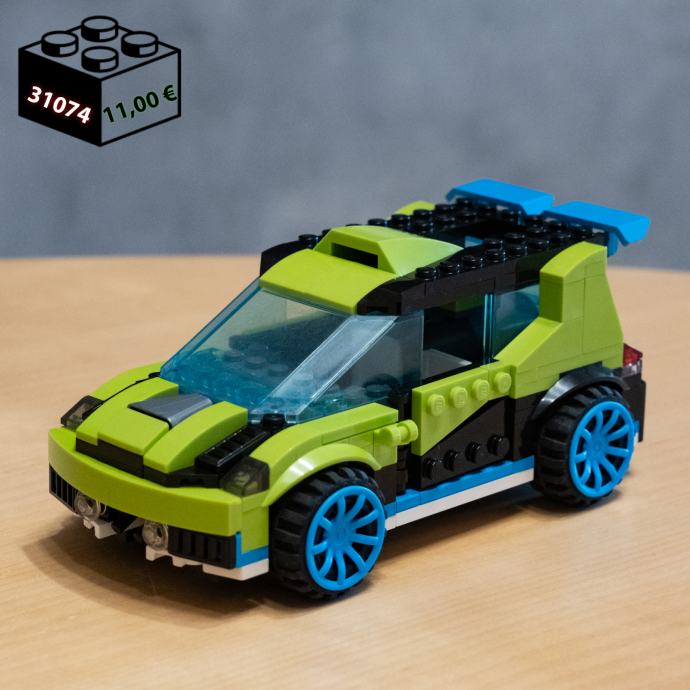 LEGO 3 in 1 - 31074 Rocket Rally Car