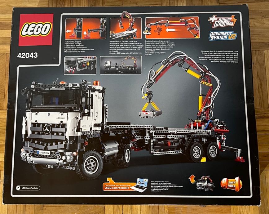 LEGO 42043 Mercedes Benz Arocs 4215