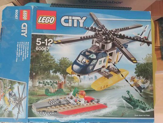 LEGO 60067 Helicopter Pursuit Močvirska Policija