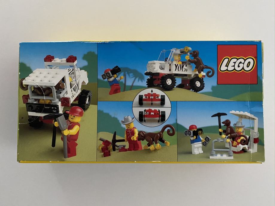 Lego 6672 Safari Off-Road Vehicle, l.1990, komplet, vintage, redkost