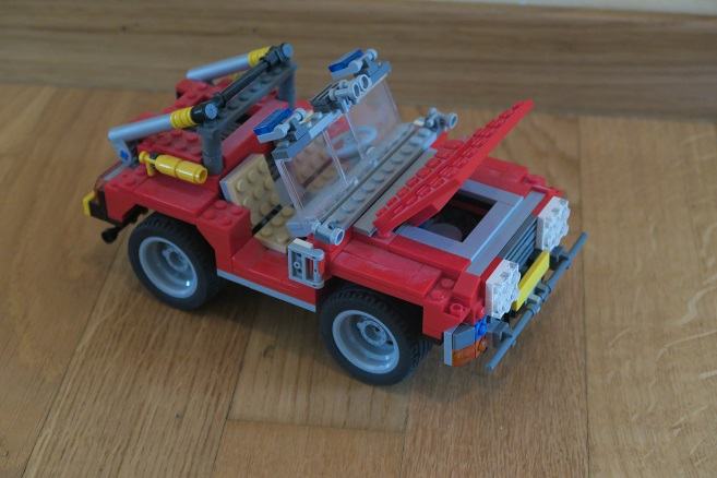 Lego 6752 Fire Rescue - tovornjak in terenec