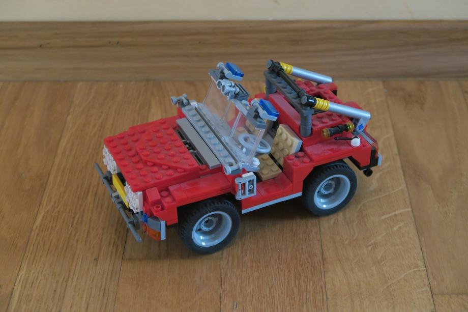 Lego 6752 Fire Rescue - tovornjak in terenec