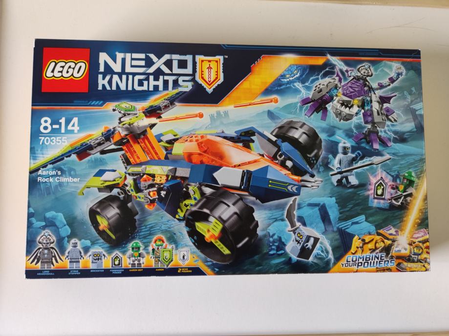 Lego 70355 Aarons rock climber Nexo knights