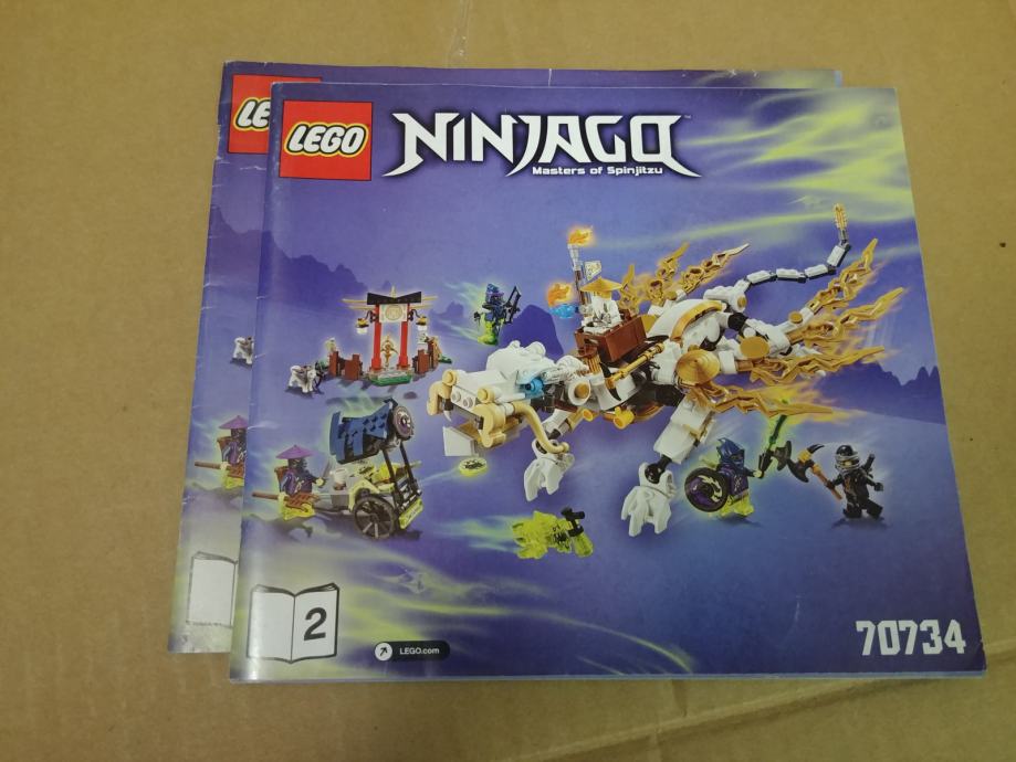 Lego 70734 Master Wu Dragon Ninjago