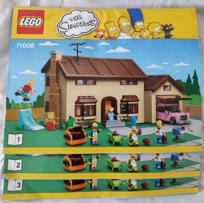 Lego 71006 the Simpsons house