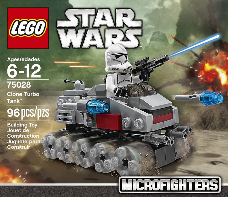 LEGO 75028 Clone Turbo Tank Star Wars Microfighters series 1